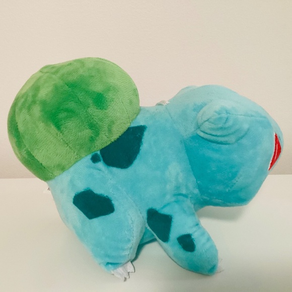 Toys | Pokemon Stuffed Plush Blue Green Soft Small Bulbasaur Toy Animal ...